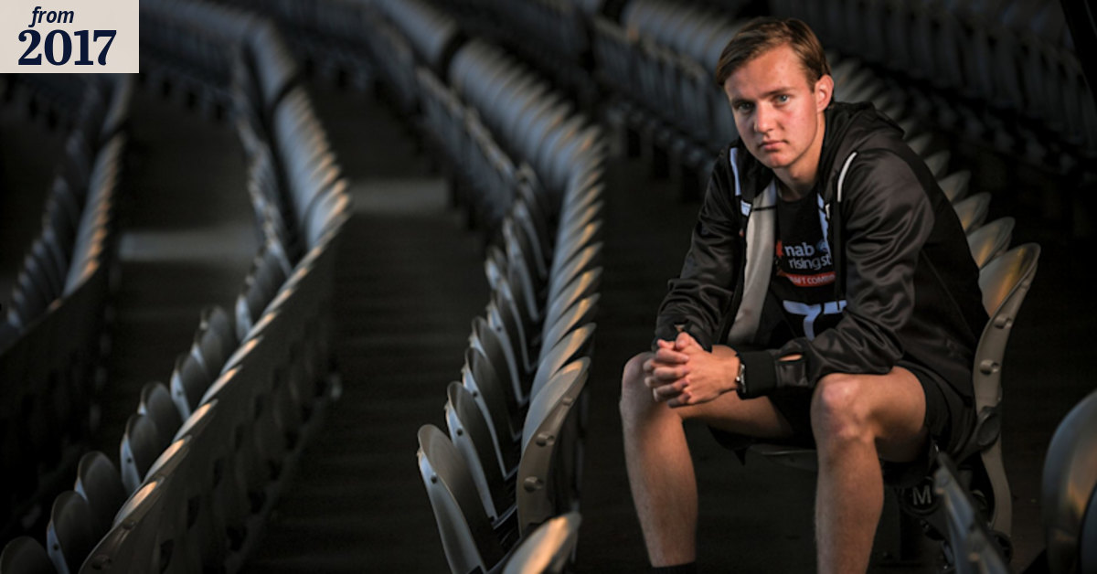 AFL draft: Advantage footy for ex-tennis prodigy Jackson Ross