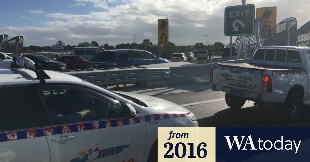 Perth commute times improve thanks to merge lanes