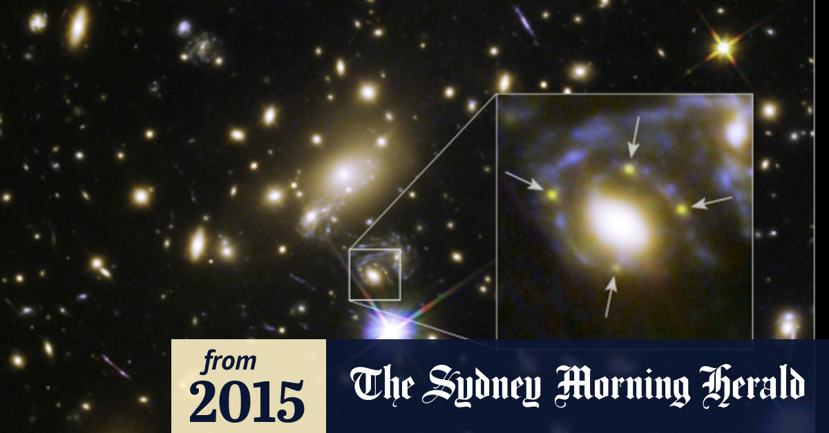 Hubble Space Telescope captures exploding star