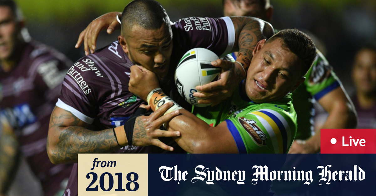NRL live scores, blog: Canberra Raiders v Manly Sea Eagles