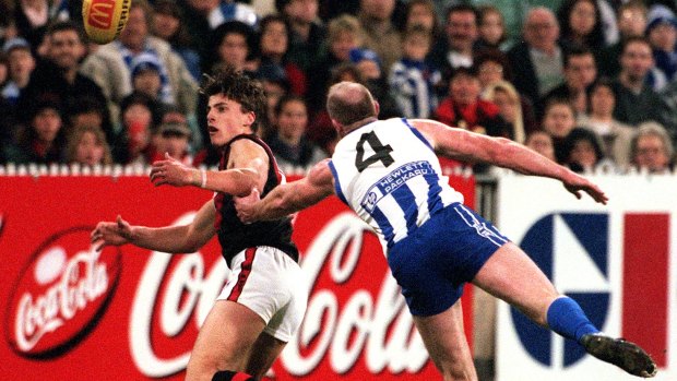 Essendon-North Melbourne rivalry reached fever pitch at the turn of the ...