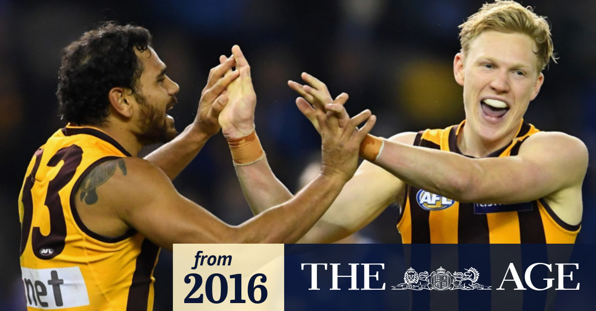 Hawthorn v North Melbourne: Hawks outlast rough Kangaroos