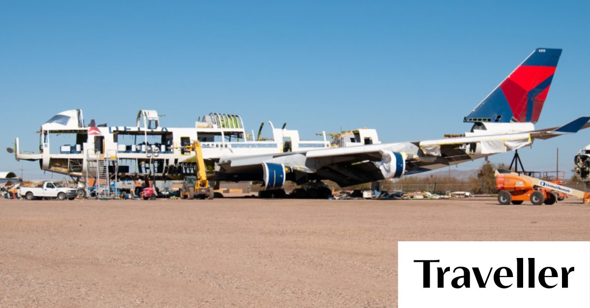 Plane boneyards: What happens when an aircraft gets scrapped