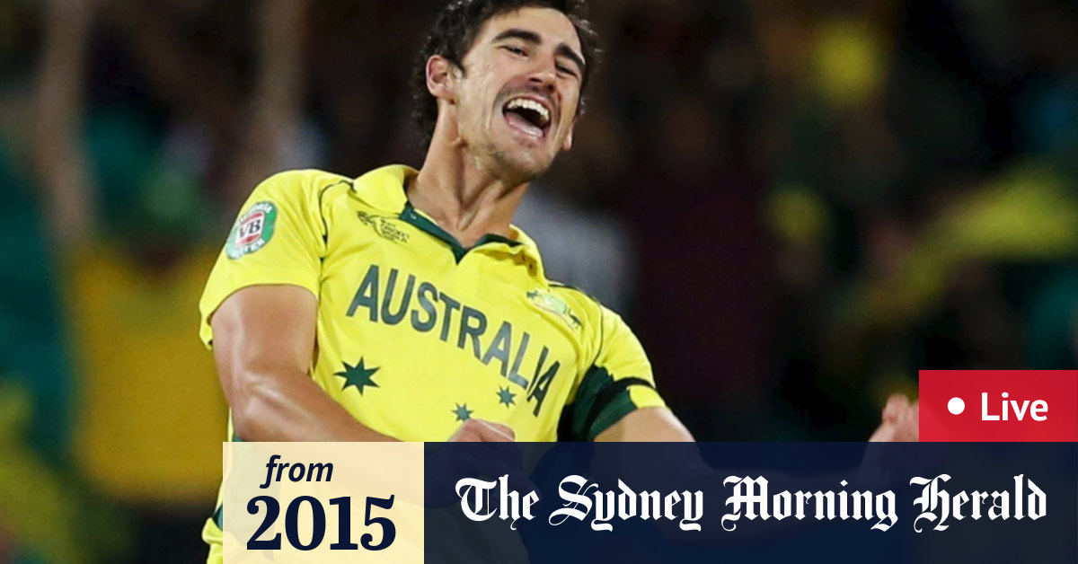Live ICC Cricket World Cup 2015: Australia v New Zealand