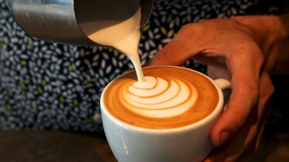 Meet the layered latte: The accidental striped coffee buzzing out ...