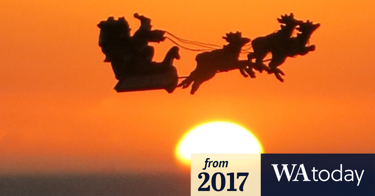 Perth set to be Santa's final stop on Australian flight