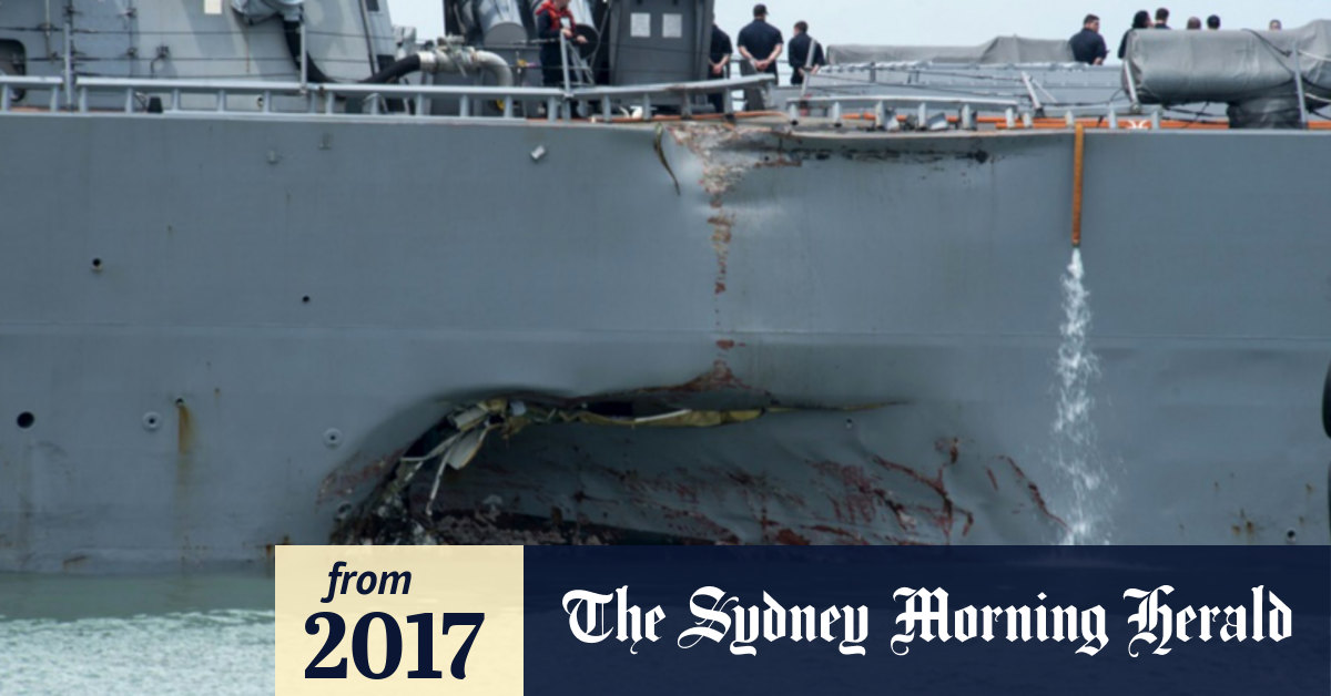 After USS John McCain collision, US navy 'pauses' worldwide operations