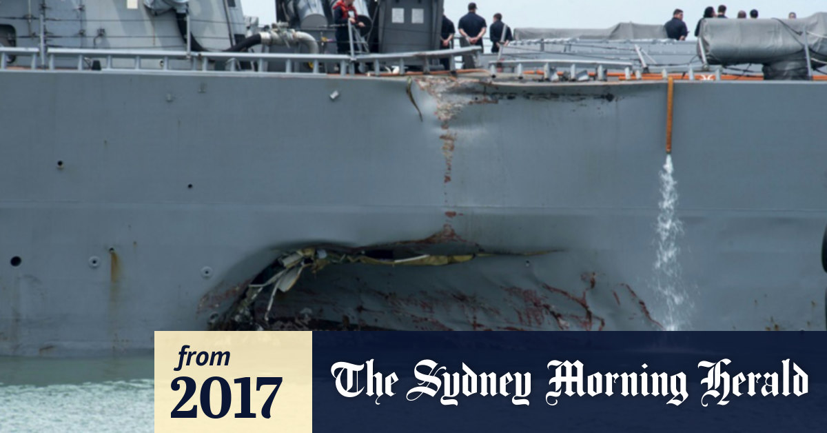 After USS John McCain collision, US navy 'pauses' worldwide operations