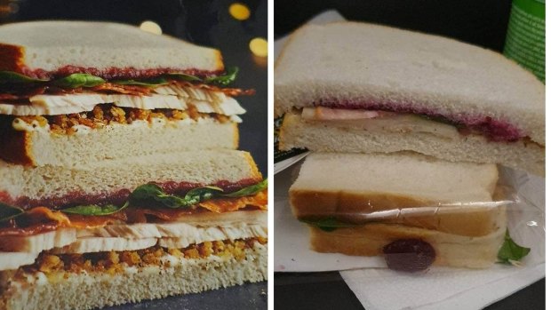 Worst airline food: Easyjet's 'Christmas sandwich' and other tragic ...