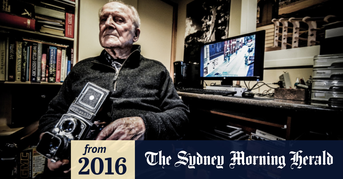 Artist Angus O'Callaghan finally discovered at the age of 91