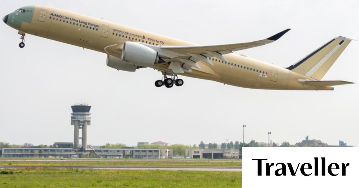 World's longest flight: Airbus Ultra Long Range A350 XWB takes to the ...