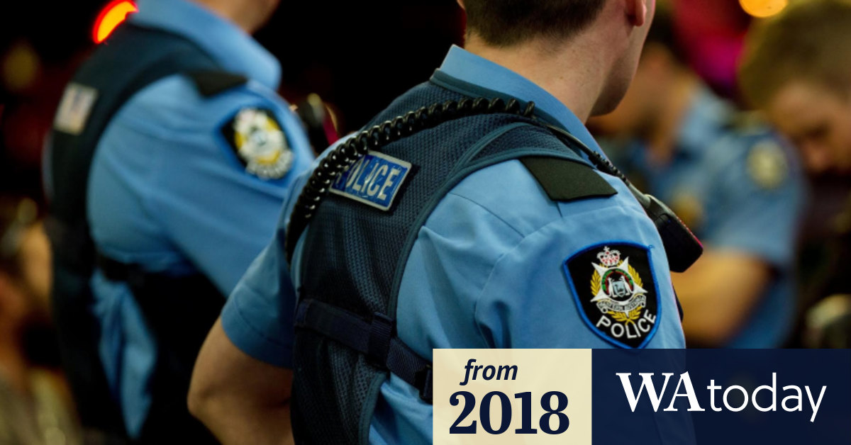 Assault on Perth police leaves two officers in hospital