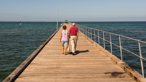 Mordialloc's attractions include a beach, fishing and a roller-skating rink