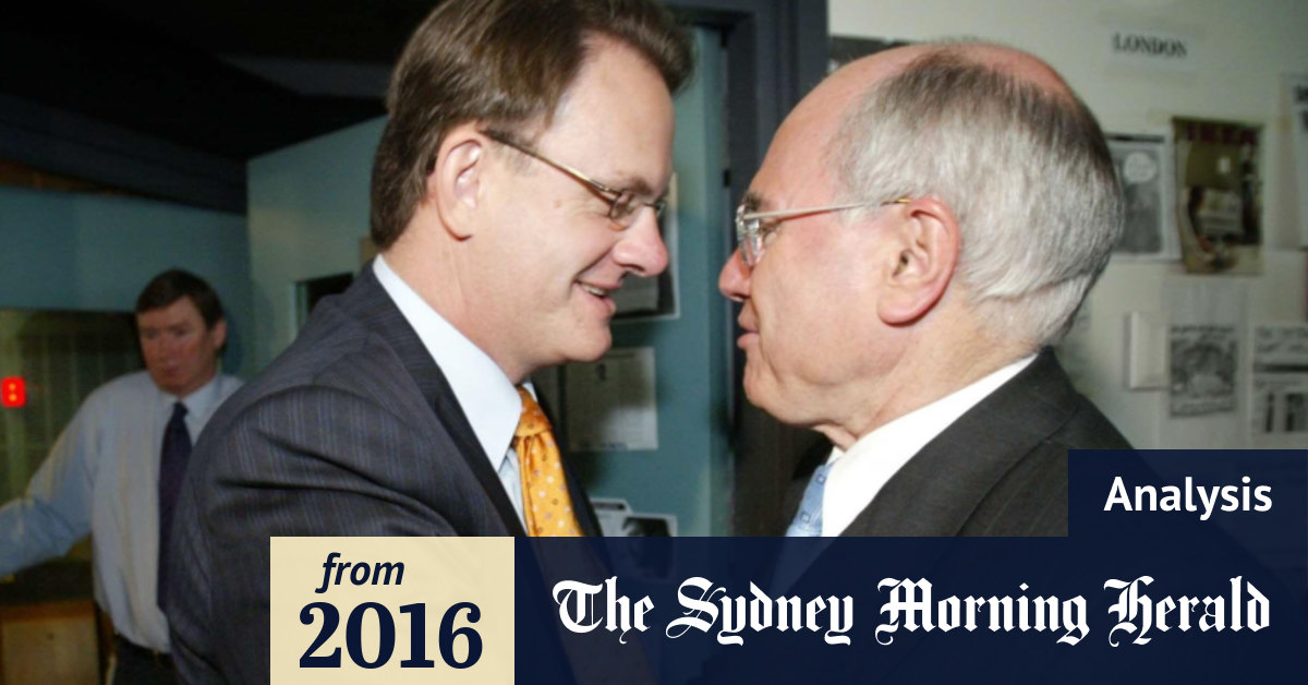 Are we seeing a replay of the Mark Latham and John Howard battle?