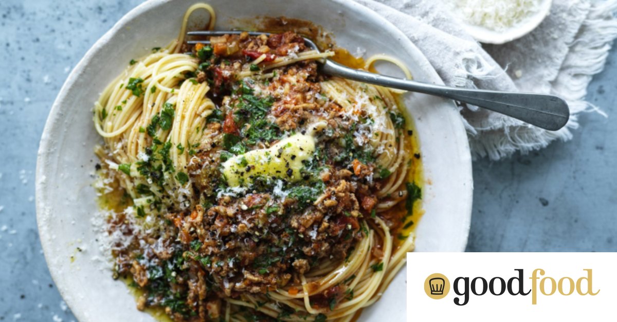 Italian-Australian spaghetti bolognese recipe