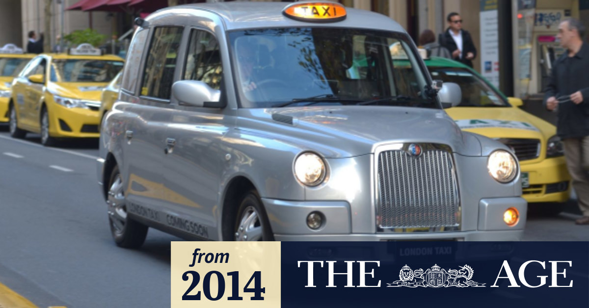 London-style taxi hits the streets of Melbourne