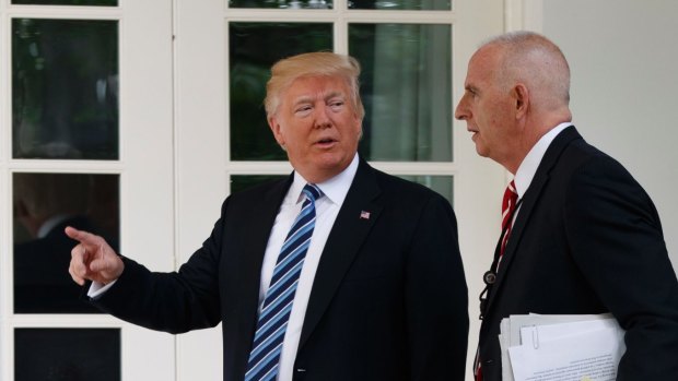 The bodyguard chosen by Trump to deliver the 'terminated' letter to the ...