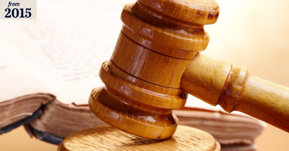 Former AFP officer fined without conviction for keeping batons, spray