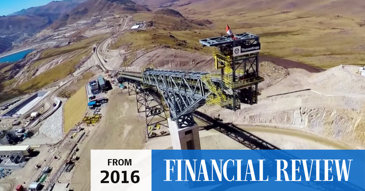 MMG mine to lift Peru into second place in global copper output