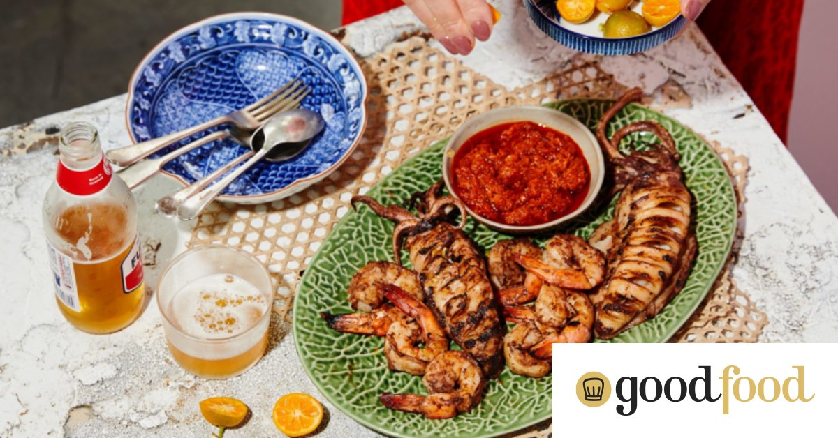Rosheen Kaul's grilled assam seafood