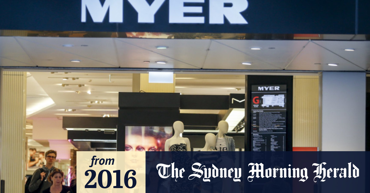 Myer goes shopping on eBay