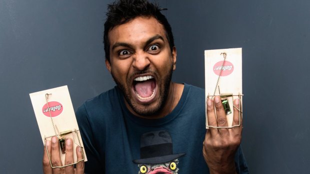 Nazeem Hussain: "I feel like I have to be smiling so I don't freak ...
