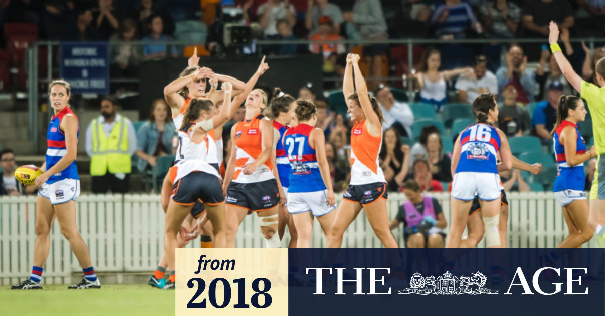 AFLW: GWS Giants keep AFL Women's season alive with win over Western ...