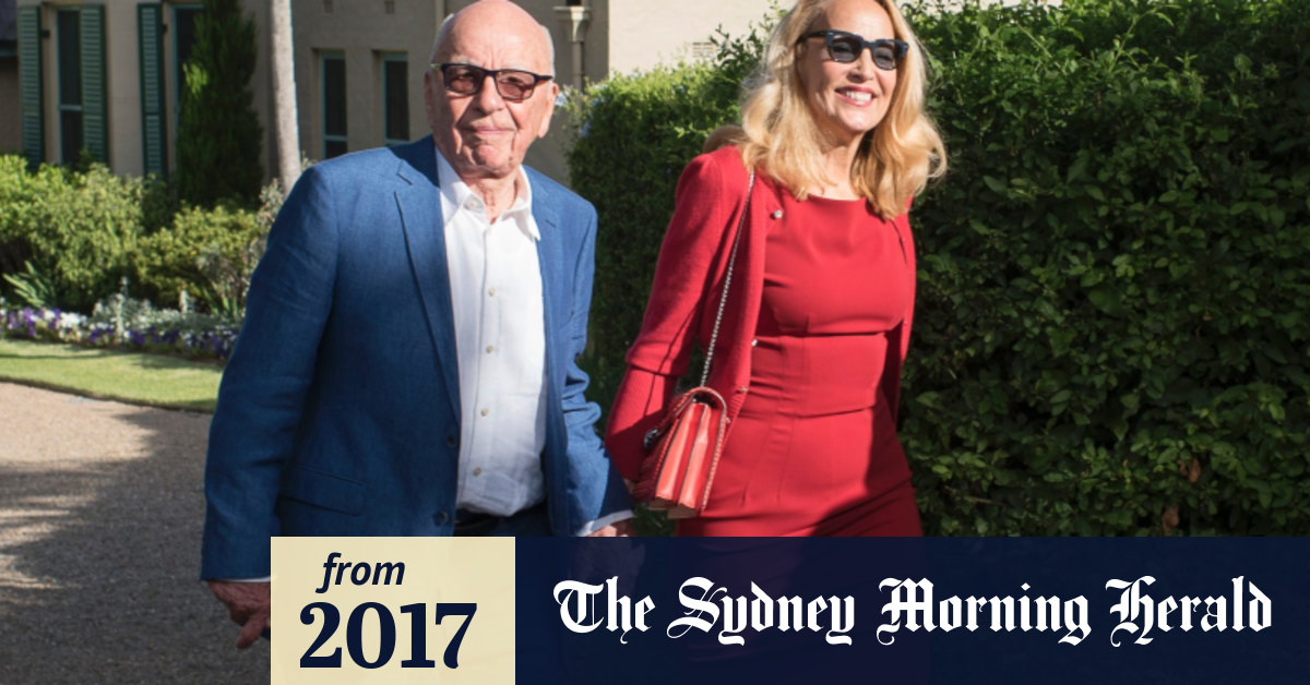 Rupert Murdoch and Jerry Hall star attractions at Malcolm Turnbull's ...