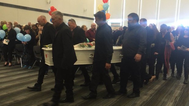 'Gentle soul with a pure heart': Hundreds pay tribute to teenager Aaron ...