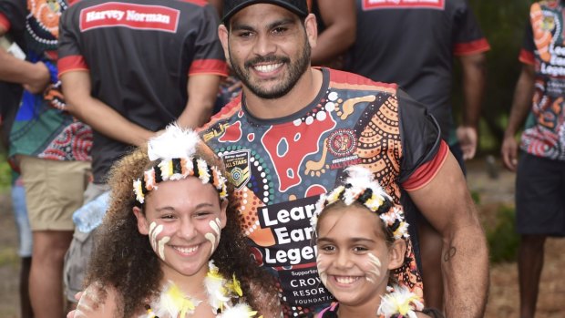 NRL Indigenous All Stars: Greg Inglis travels to Stradbroke Island to ...