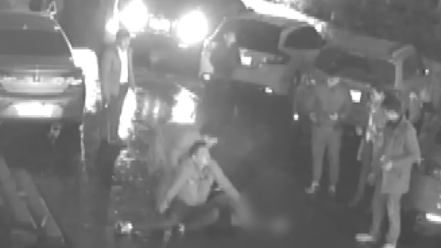 Video captures man's attempt to catch woman falling 11 storeys