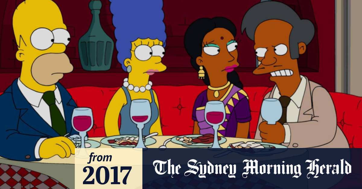 Do you have a problem with The Simpsons' Apu? This comedian does