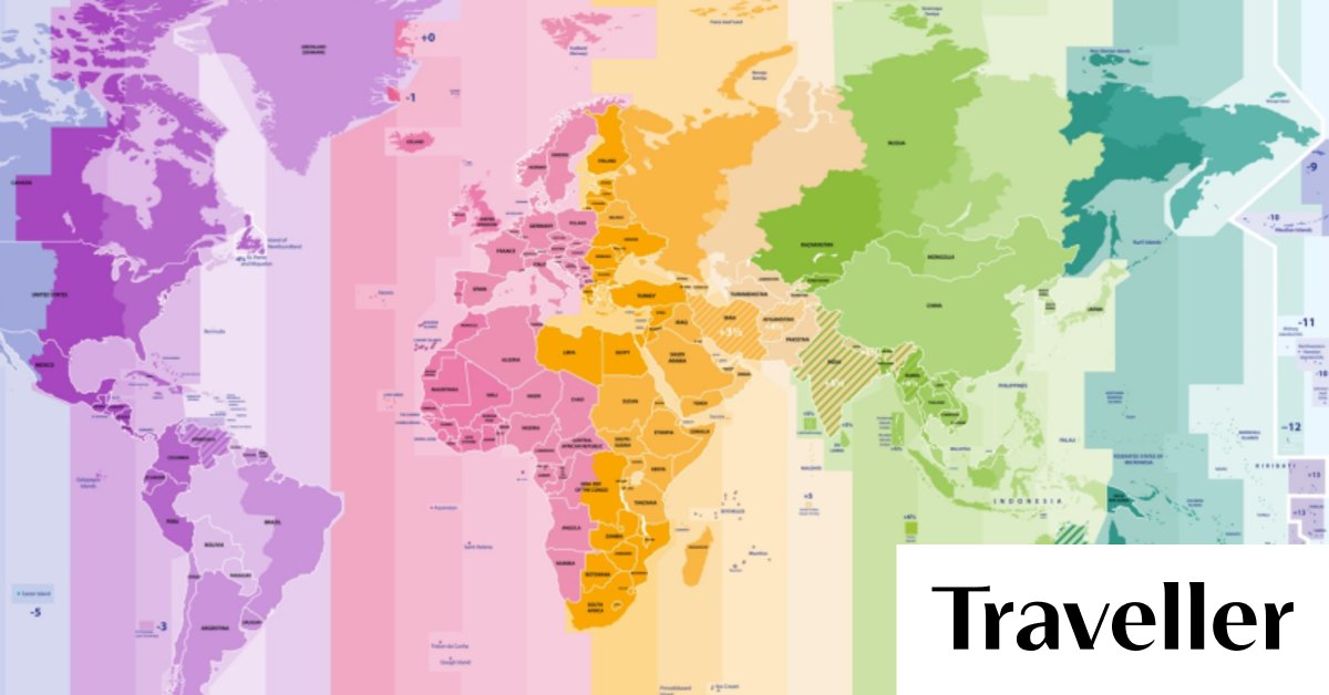 Which Nation Has The Most Time Zones 