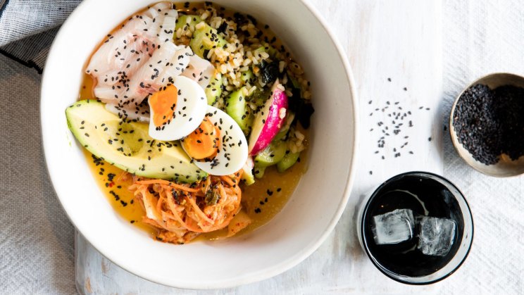 how to cook poke salad and eggs