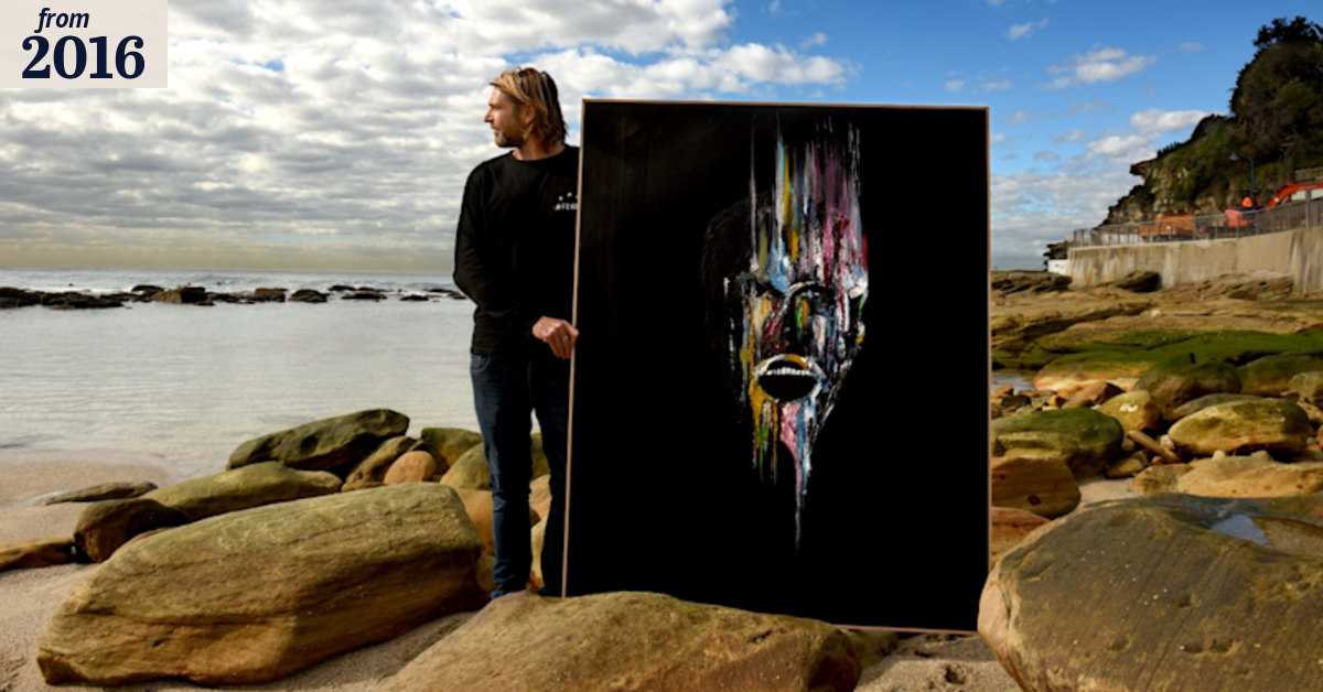 My Art Kills Monsters: Matthew Gillett bares his soul on canvas