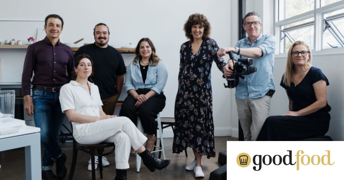 Come behind the scenes on Good Food's new TV show, Good Food Kitchen