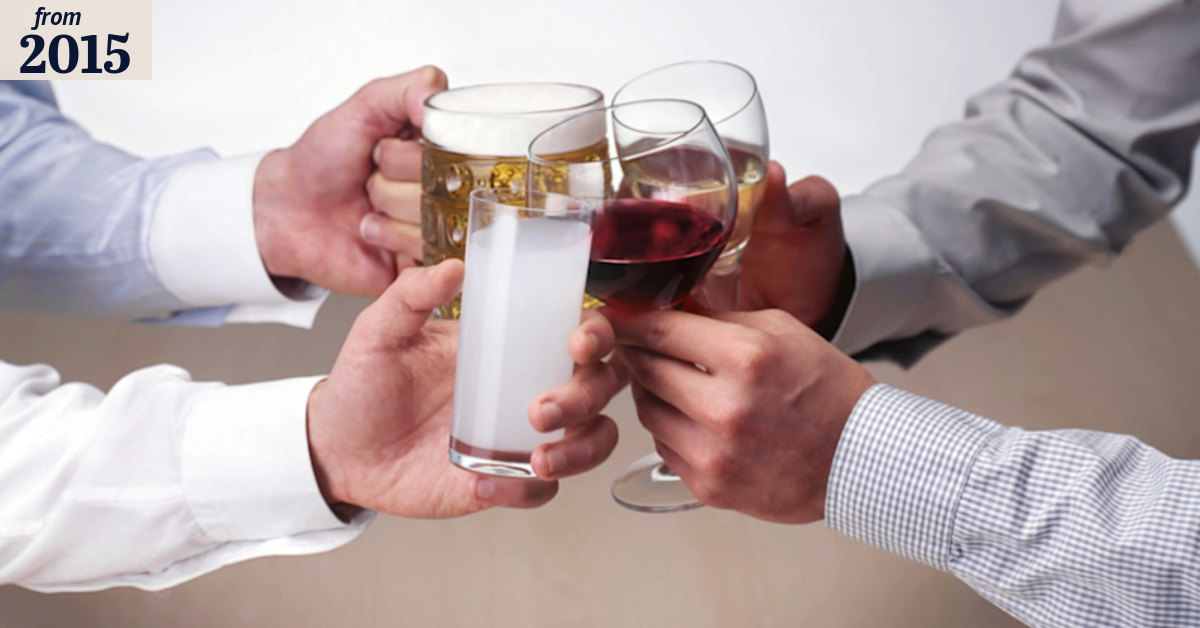 Young swear off booze as middle-age binge drinking grows - often on the ...