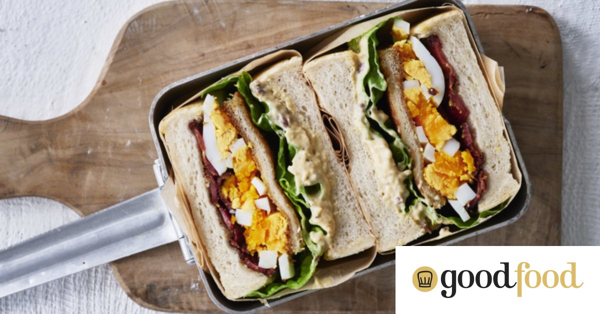 Adam Liaw's caesar sandwich