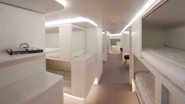 Plane sleeping compartments: Is this the cheaper option to lie-flat ...