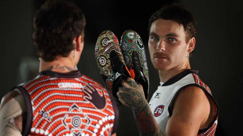 GWS Giants star Nathan Wilson embraces AFL Indigenous round