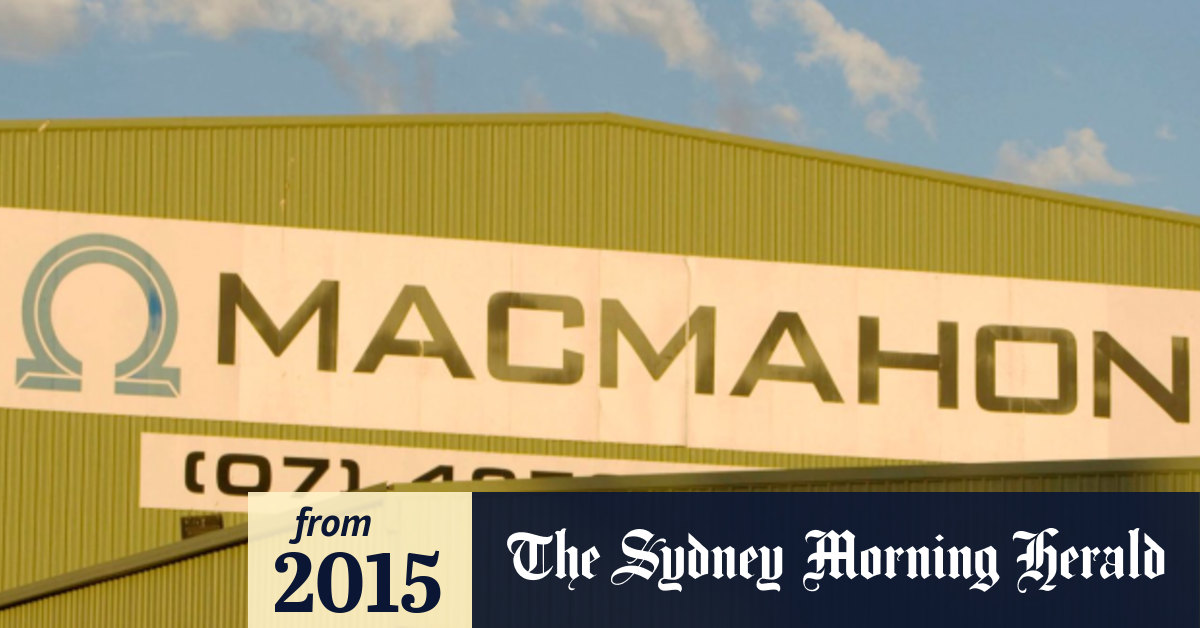 Macmahon Holdings appoints CFO Sybrandt van Dyk as chief executive officer