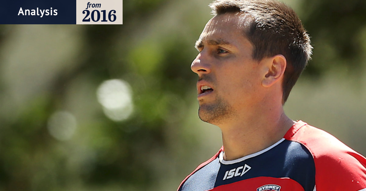 Why Mitchell Pearce's dog act couldn't have come at a worse time for ...