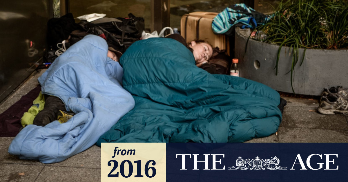 The endless tide of homeless in Melbourne's inner city