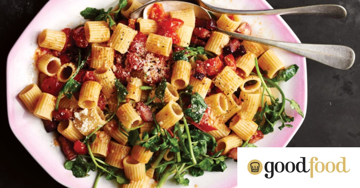 Three back pocket pasta recipes including BLT