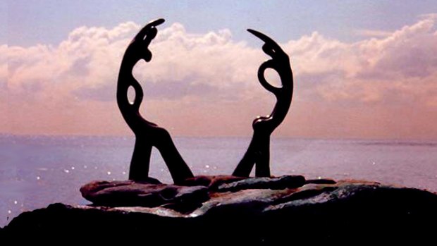 Bid to turn back tide on storm damaged sea nymphs statue The Oceanides ...