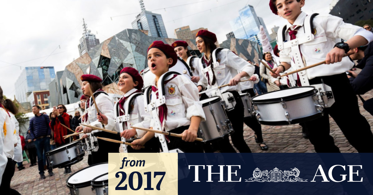 Marching band gives young Syrian refugees a chance to beat a new path ...