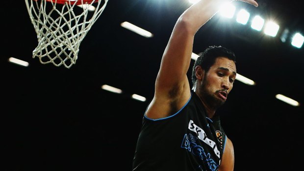 New Zealand Breakers rookie Duane Bailey bringing it from the bench