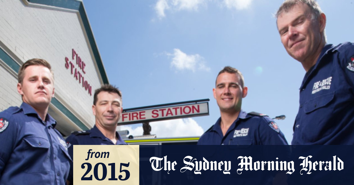 NSW firefighters working 24-hour shifts and they're loving it