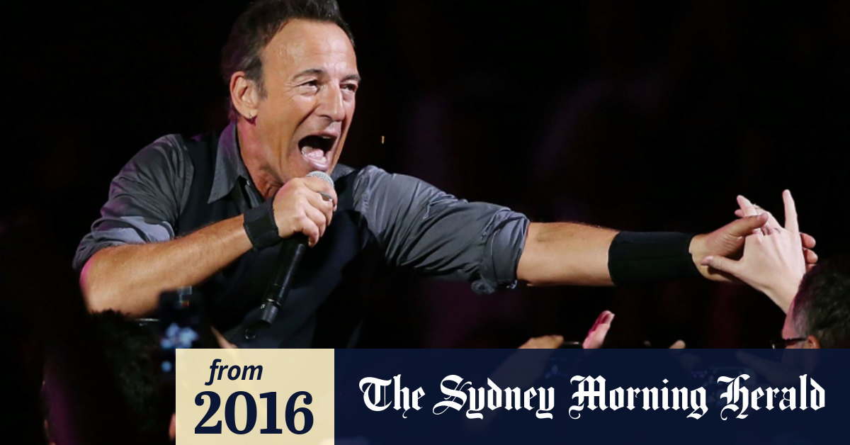 The Boss is back: Bruce Springsteen announces Australian tour for 2017