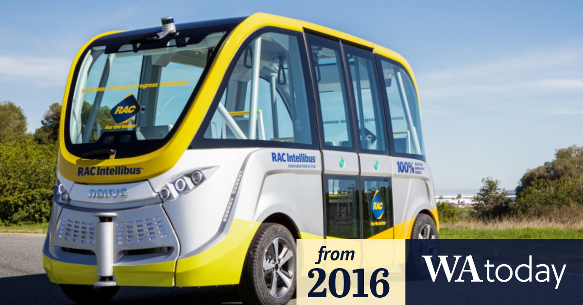 Driverless bus hits South Perth in an Australian first